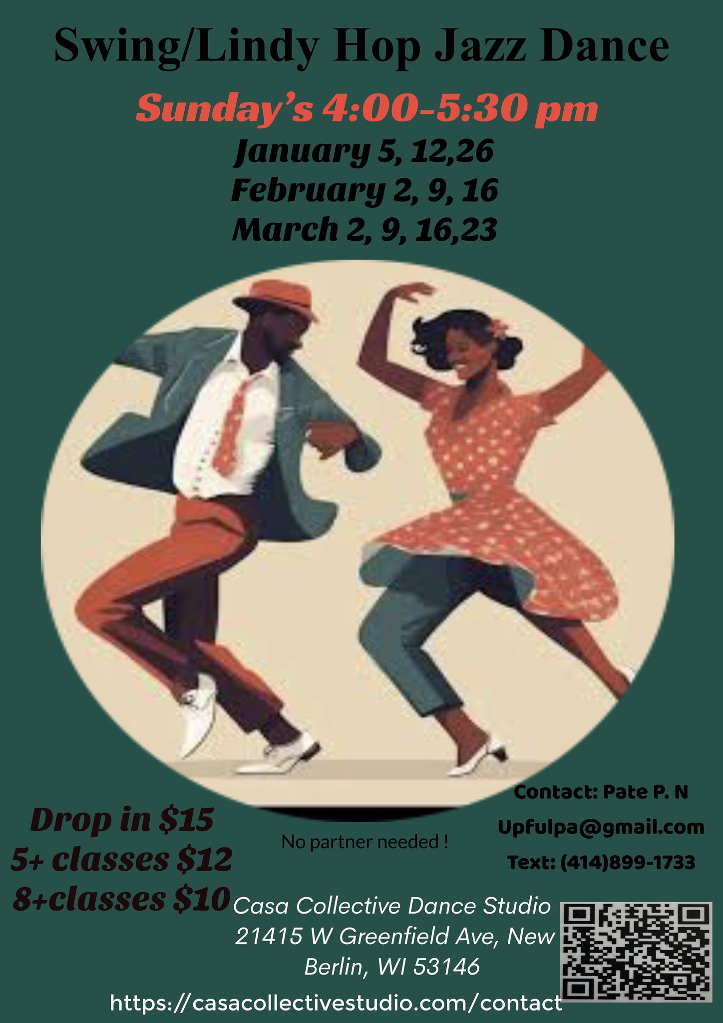 Learn Swing Dance with Paté: No Partner Needed! | Milwaukee Stomp