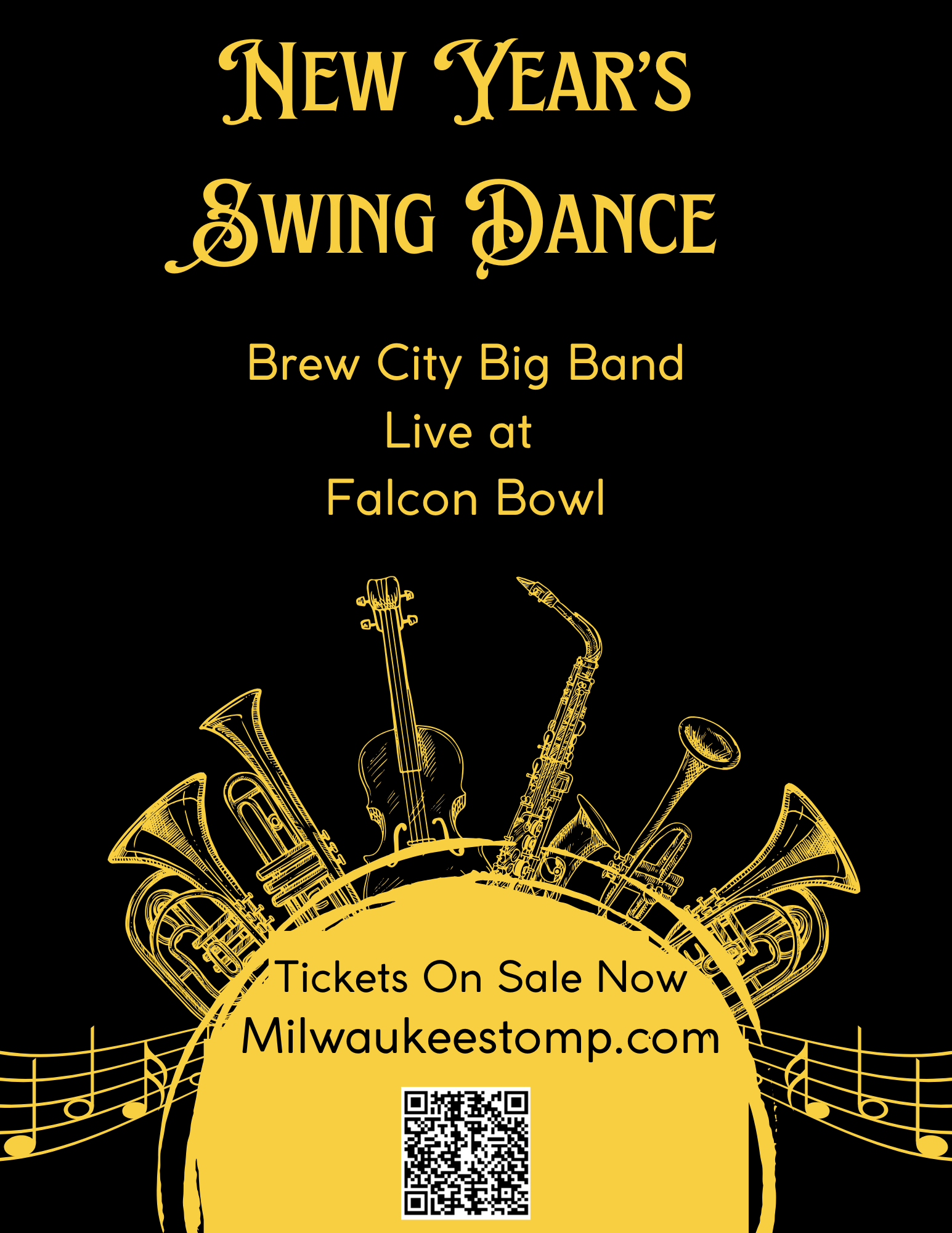 New Year’s 2026 Falcon Bowl Swing Dance | Milwaukee Stomp